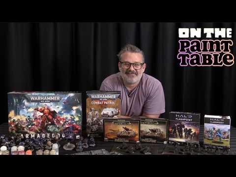On The Paint Table - How I painted my Armageddon Ultramarines!