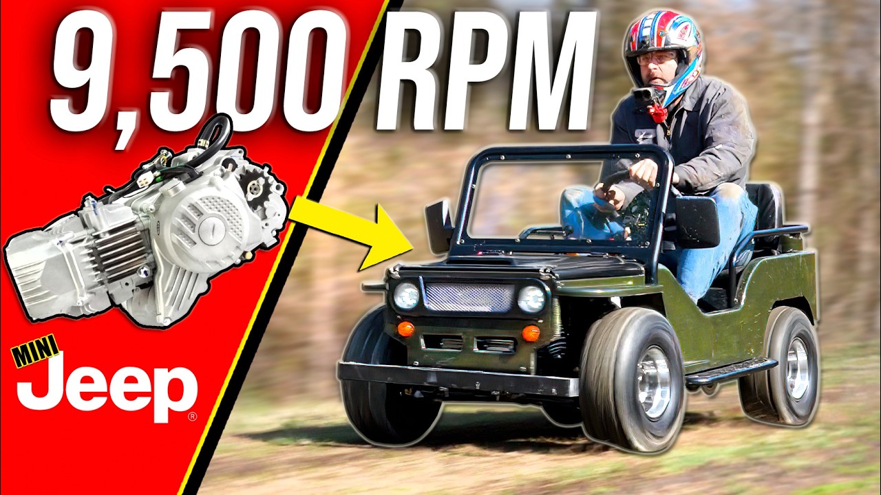 We Bought the Cheapest Mini Jeep Online and Swapped in a Racing Engine ...