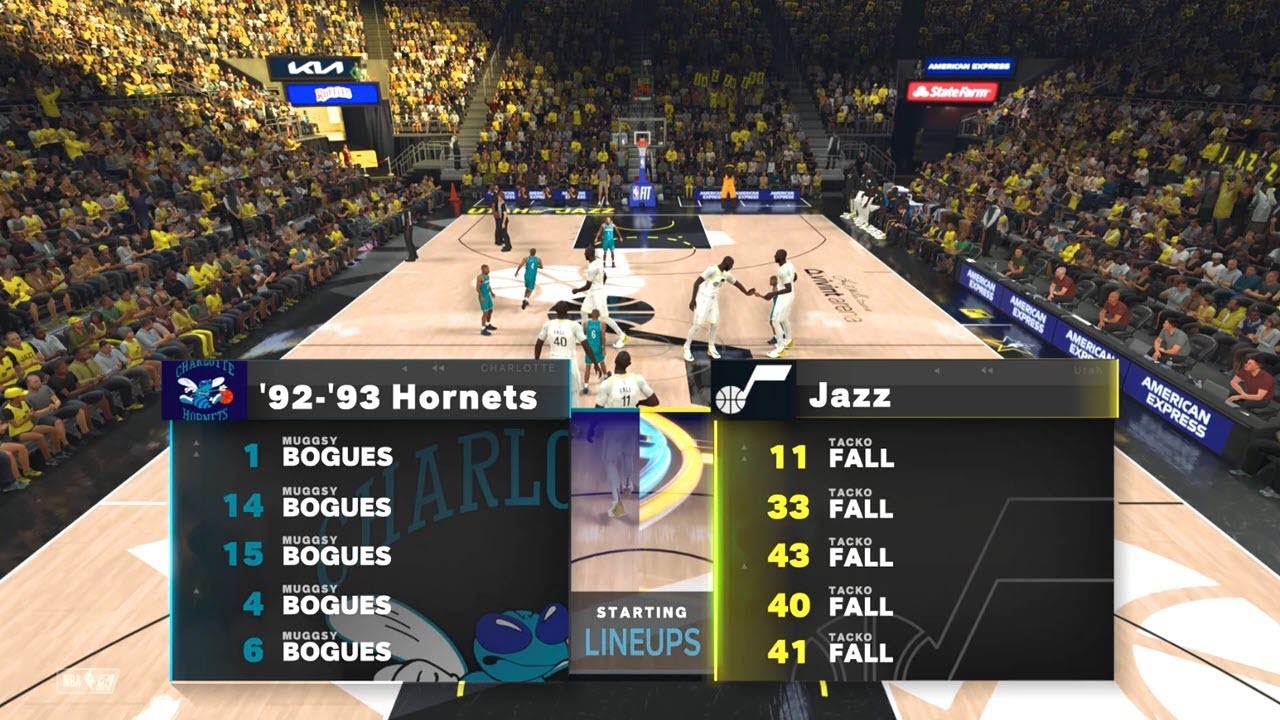 NBA 2K23 - Team of Tacko Fall vs Team of Muggsy Bogues - YouTube