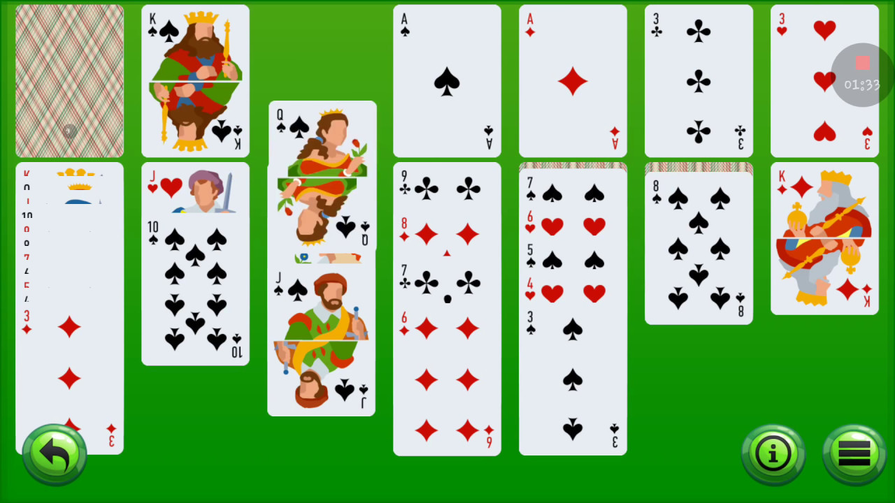 How to play Klondike Solitaire - YouTube