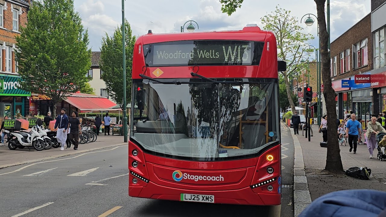 Stagecoach London Volvo BZL SD 66090 LJ25 XMS Route W13 - YouTube