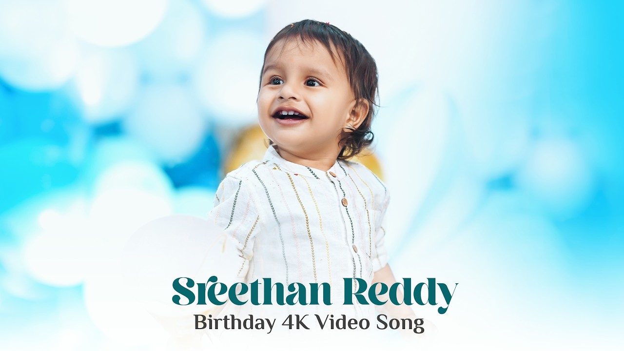 SREETHAN REDDY | Birthday Song | Baby Boy | Birthday Shoot | Best ...
