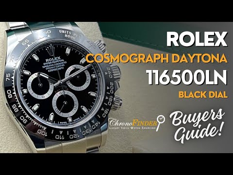 Rolex Cosmograph Daytona 116500LN Black Dial Review & Buyers Guide | Chronofinder