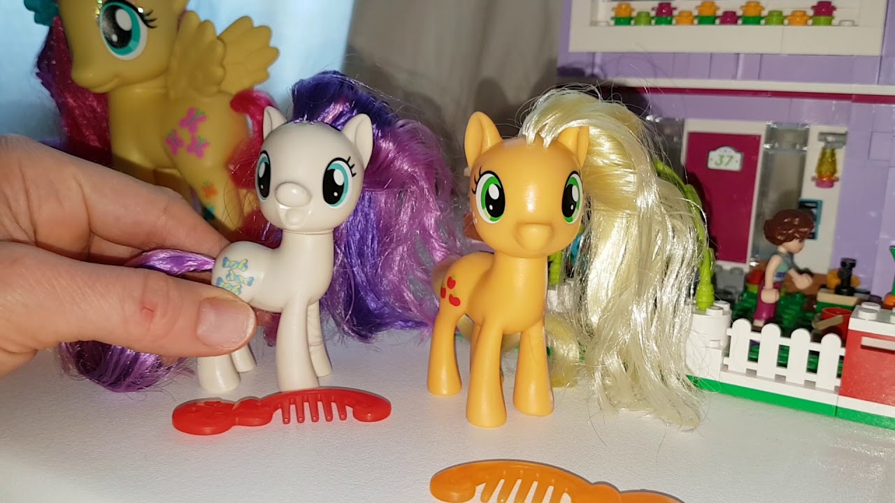 My little pony all about bon bon( sweetie drops) and applejack pony ...