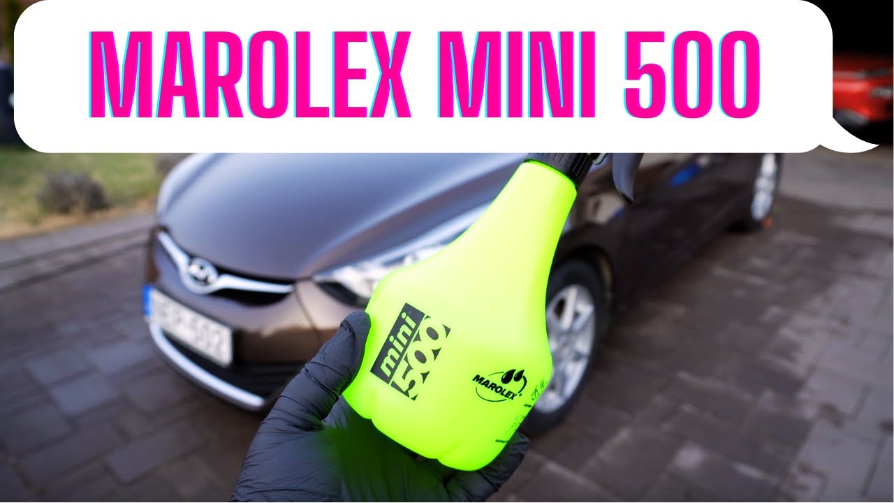 Marolex Mini 500 (szórófejes flakon) teszt - HU - YouTube