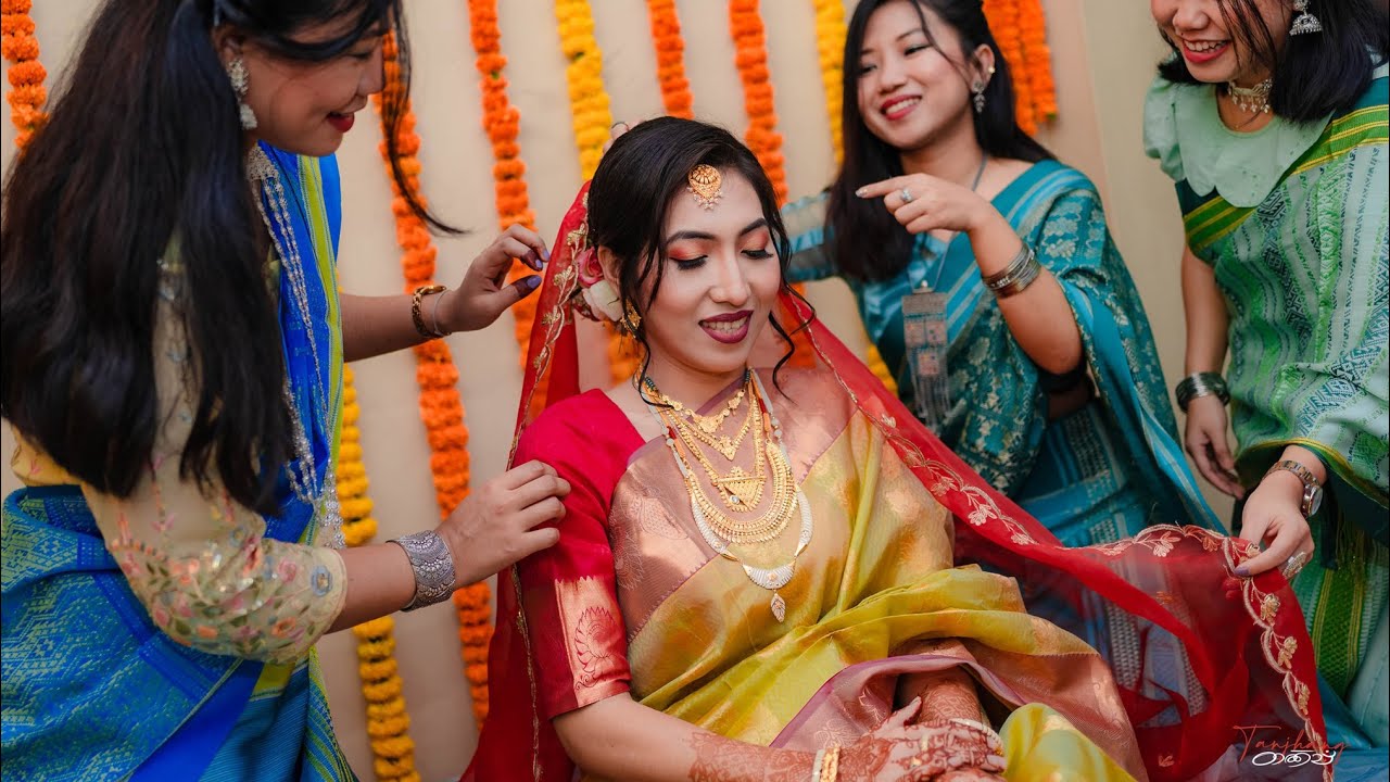 Ami & Kanauz | Chakma Traditional Wedding Trailer - YouTube
