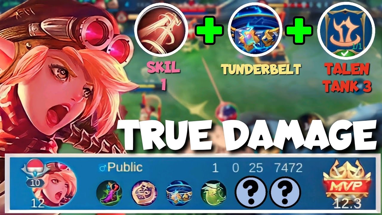 SET EMBLEM LOLITA TRUE DAMAGE ; NEW BEST BUILD LOLITA 2023 - YouTube