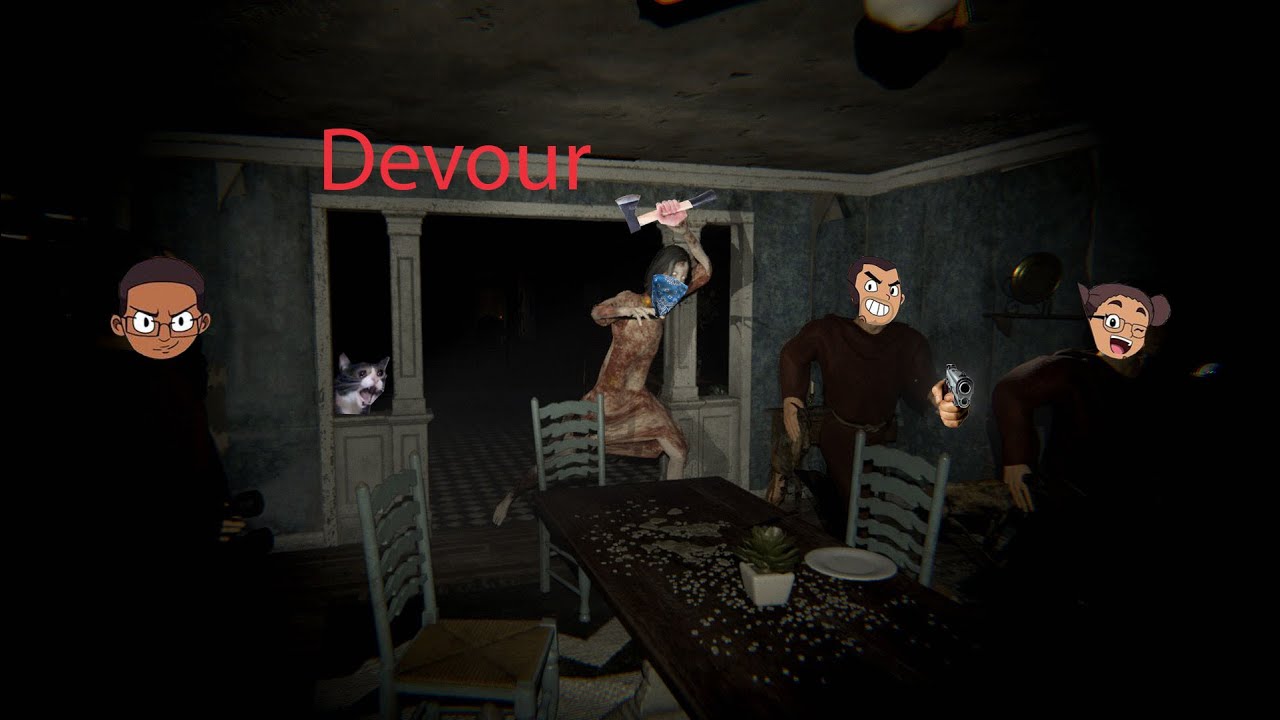 WE NOT PLAYING GAMES WITH THIS LADY ANYMORE!!!!!!! (DEVOUR) - YouTube