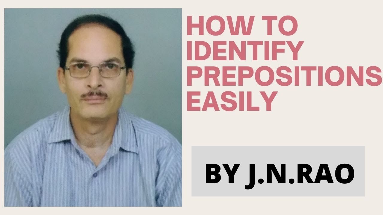 10th ENGLISH - How to identify prepositions easily? - YouTube