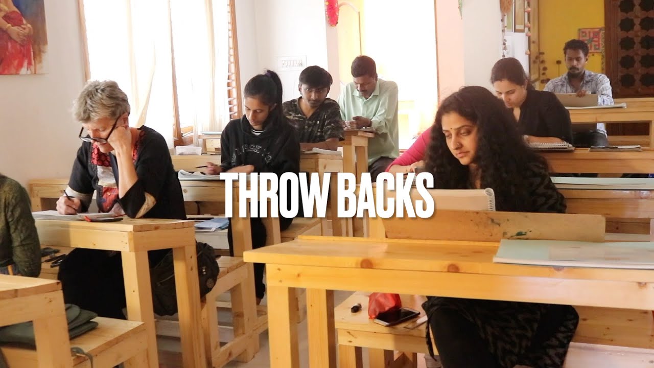 Throwback from our Diploma In Fine Arts Batch! - YouTube