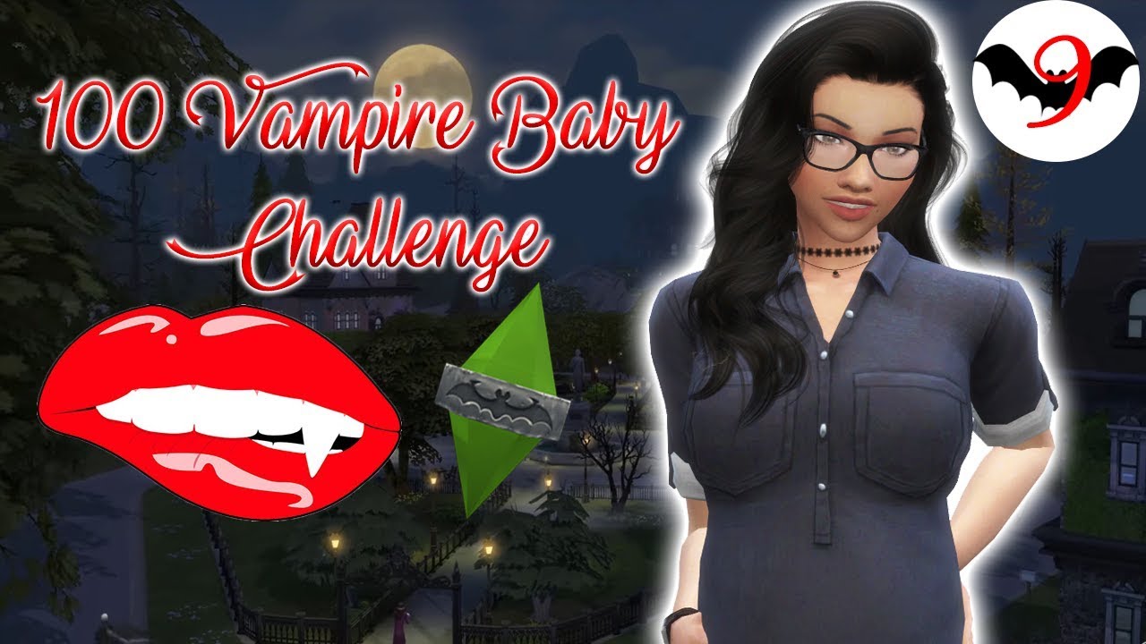 100 VAMPIRE BABY CHALLENGE | The Sims 4 | More Toddlers and Ultrasound ...