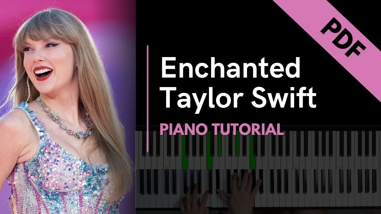 Enchanted - Taylor Swift (Piano Tutorial + Not Angka) - YouTube