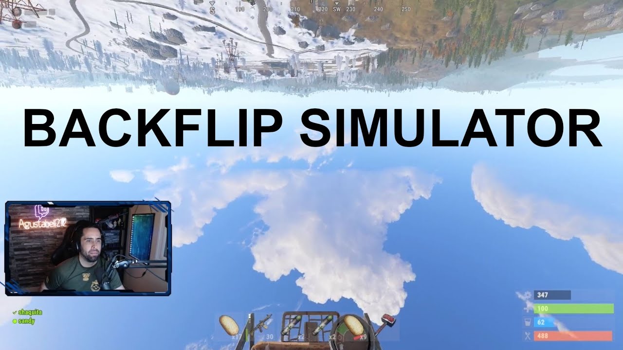 BACKFLIP SIMULATOR | RUST | AGUSTABELL212 - YouTube