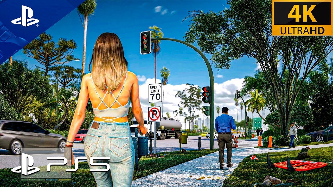 Grand Theft Auto VI Graphics Gamaplay | PS5 - YouTube