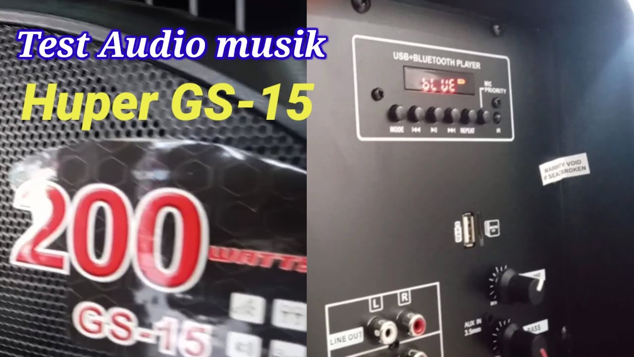 Review audio Huper GS-15#meetingromss - YouTube