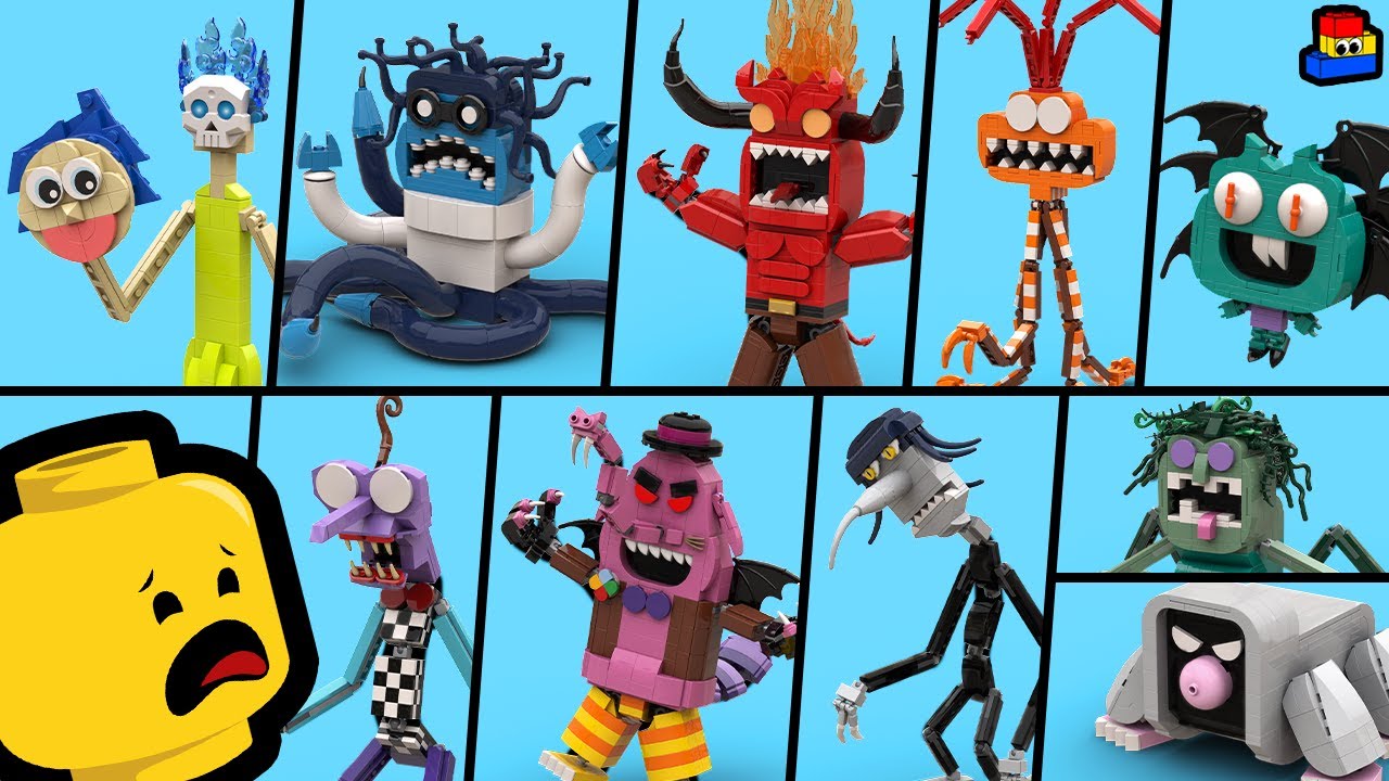 Creepy Inside Out 2 LEGO - YouTube