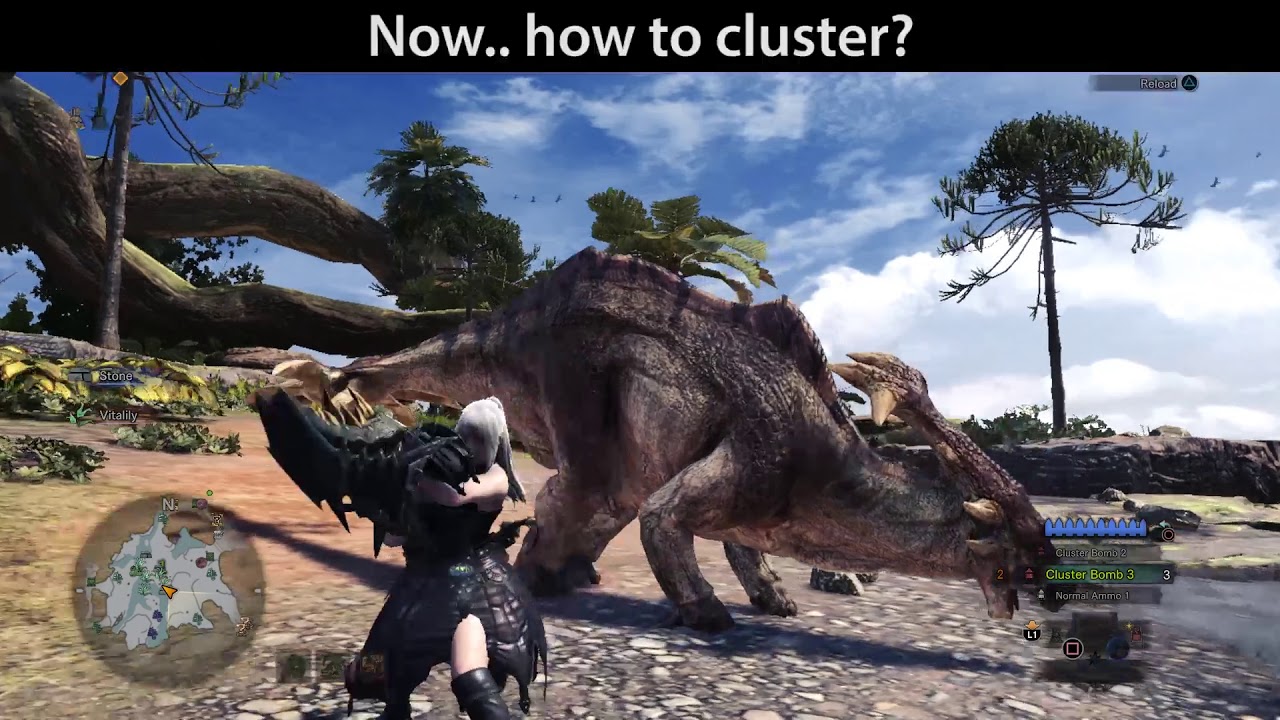 【MHW Guide】 How to Cluster Bomb - YouTube