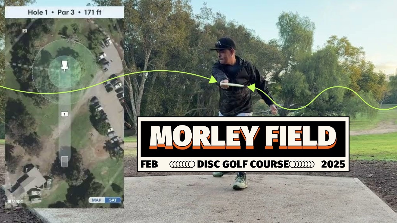 Playing California’s #1 Disc Golf Course! | Morley Field Disc Golf ...