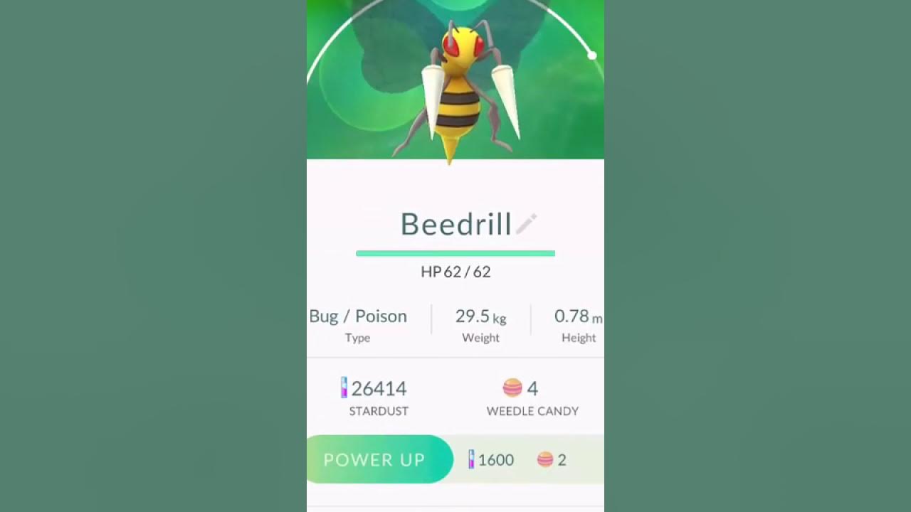 Pokemon GO - Kakuna evolves into Beedrill - YouTube