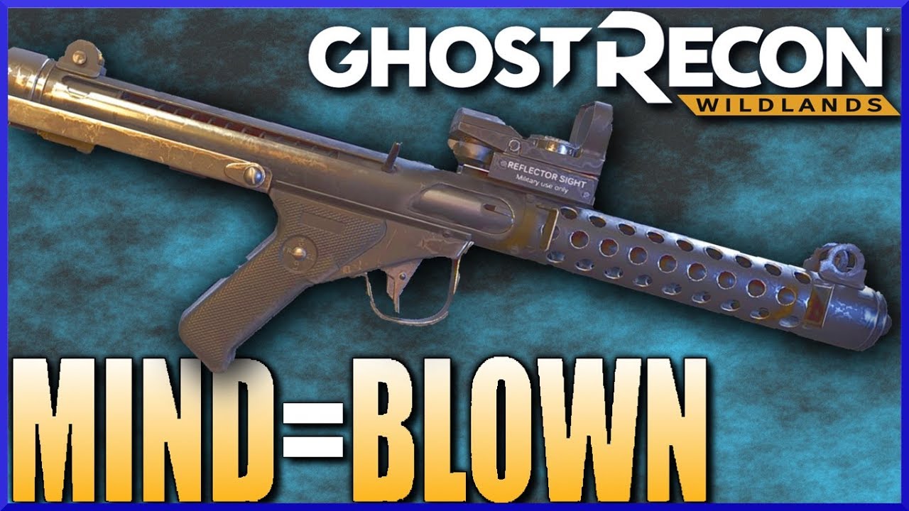 The MOST POWERFUL SMG in Ghost Recon Wildlands - YouTube