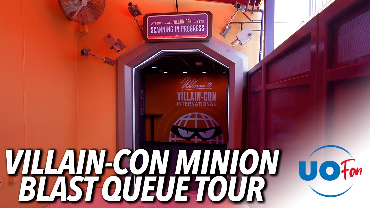 Villain-Con Minion Blast Queue Overview at Universal Studios Florida ...