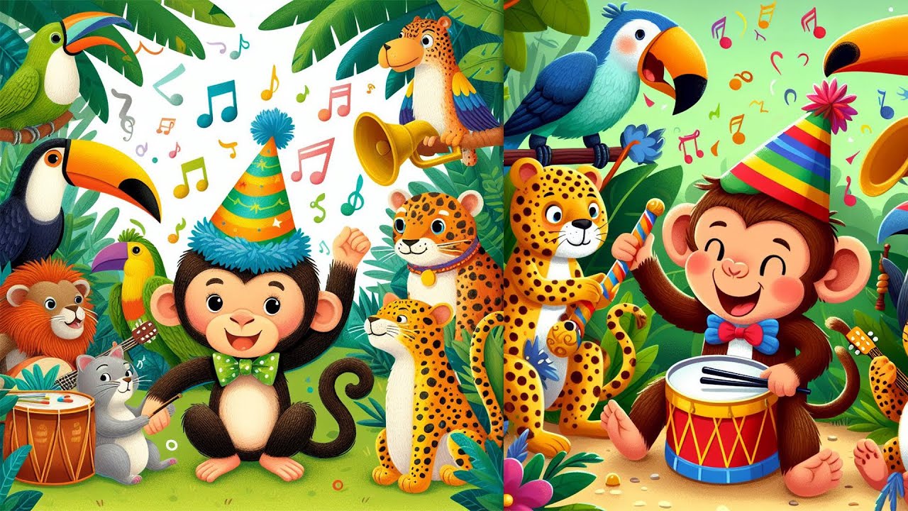 Jungle Jamboree with Monkey and Friends! - YouTube