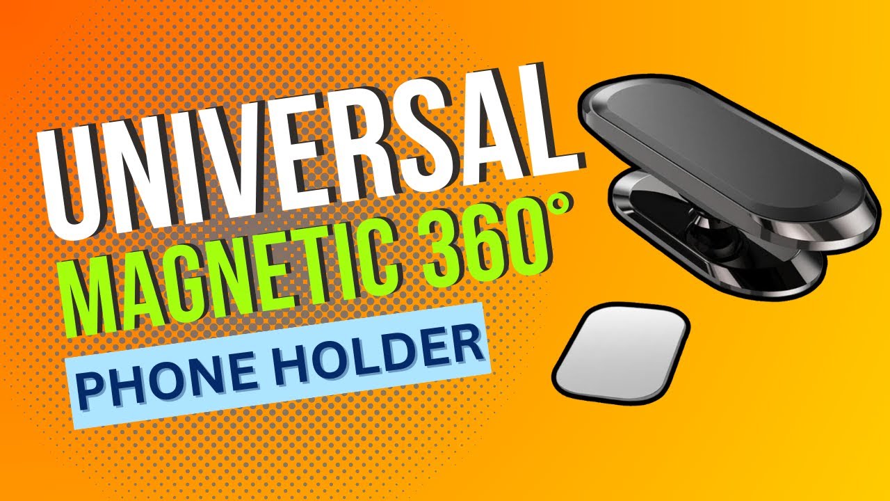 UNIVERSAL Magnetic Car Mobile Phone Holder Mount Dashboard Desk ...