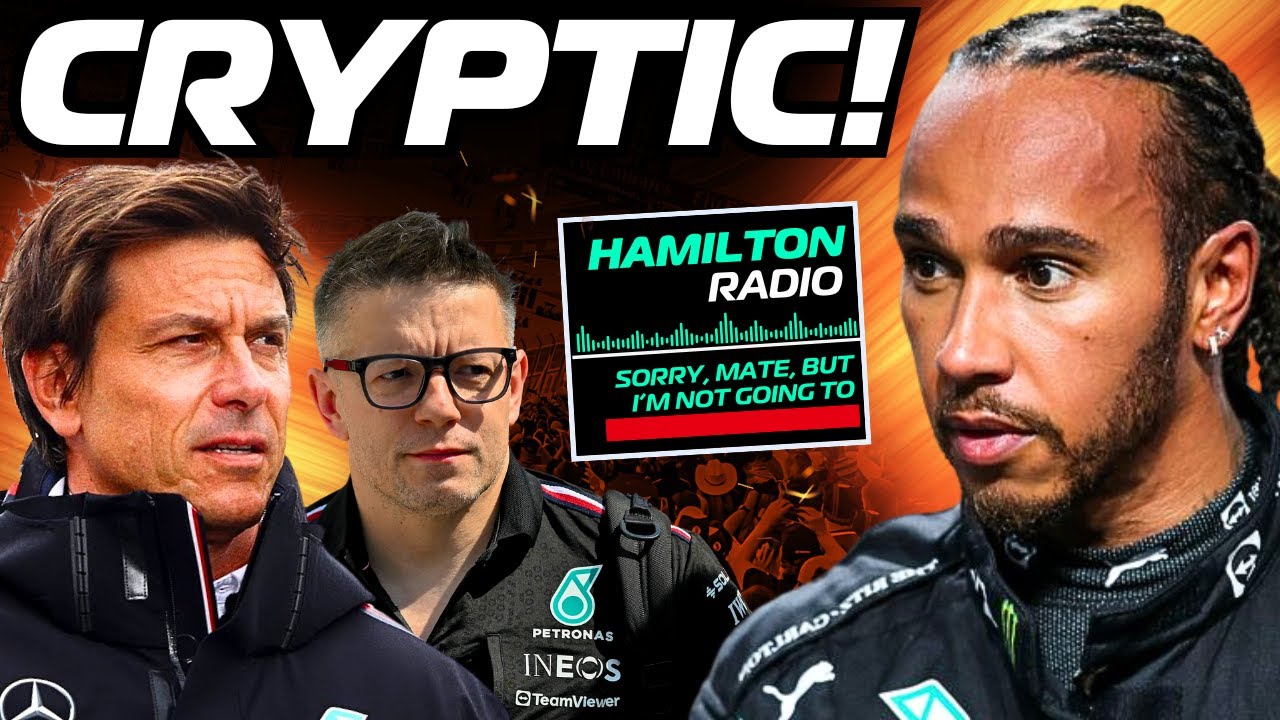 Mercedes' CRYPTIC Team Orders DENY Hamilton a Win at the Las Vegas GP! - YouTube