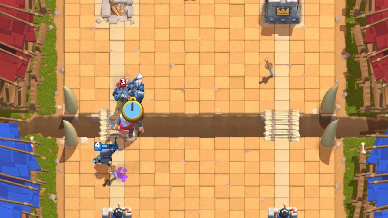 Clash Royale match like champions league match - YouTube