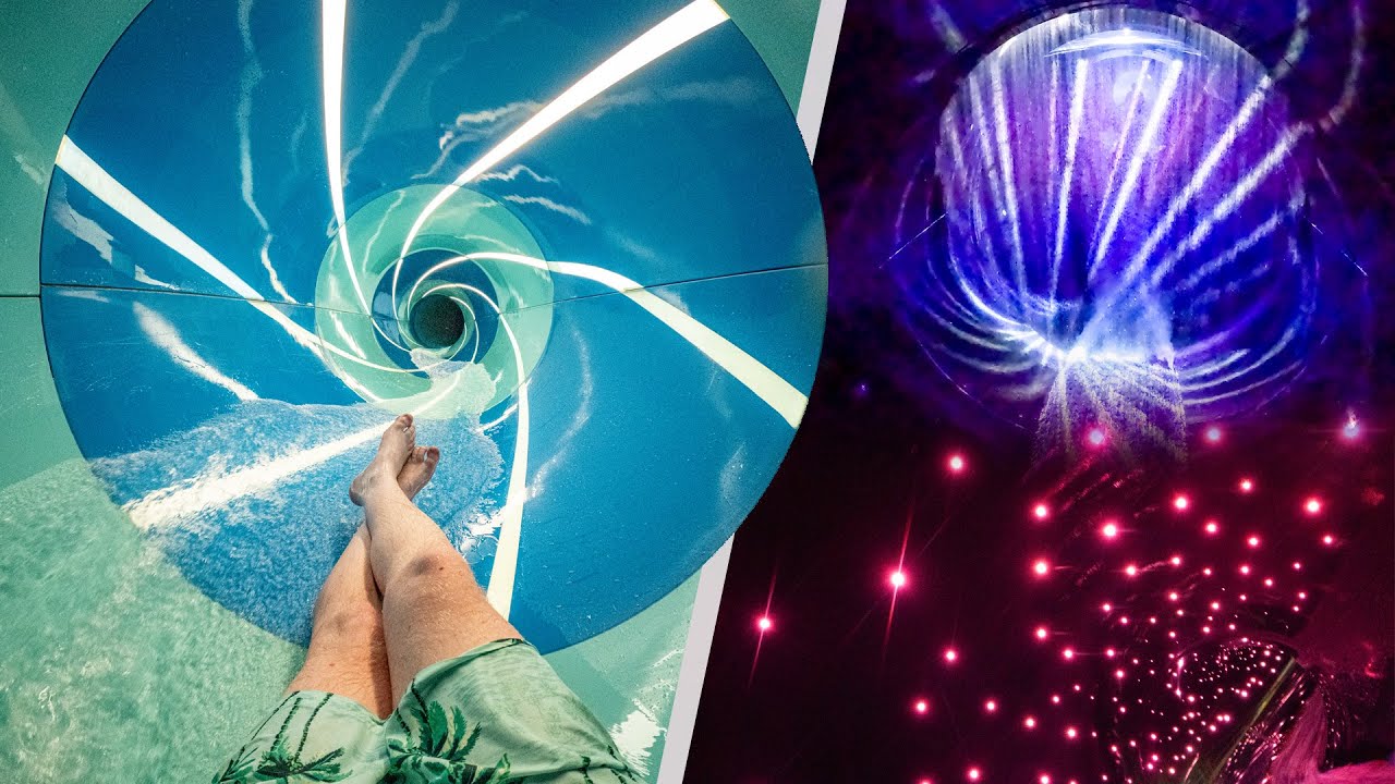 NEW Multimedia Water Slide POV: Sportiom - Adventure Slide - YouTube