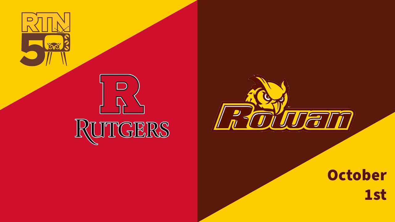 Rowan Profs Hockey (D2) VS Rutgers Scarlet Knights - YouTube