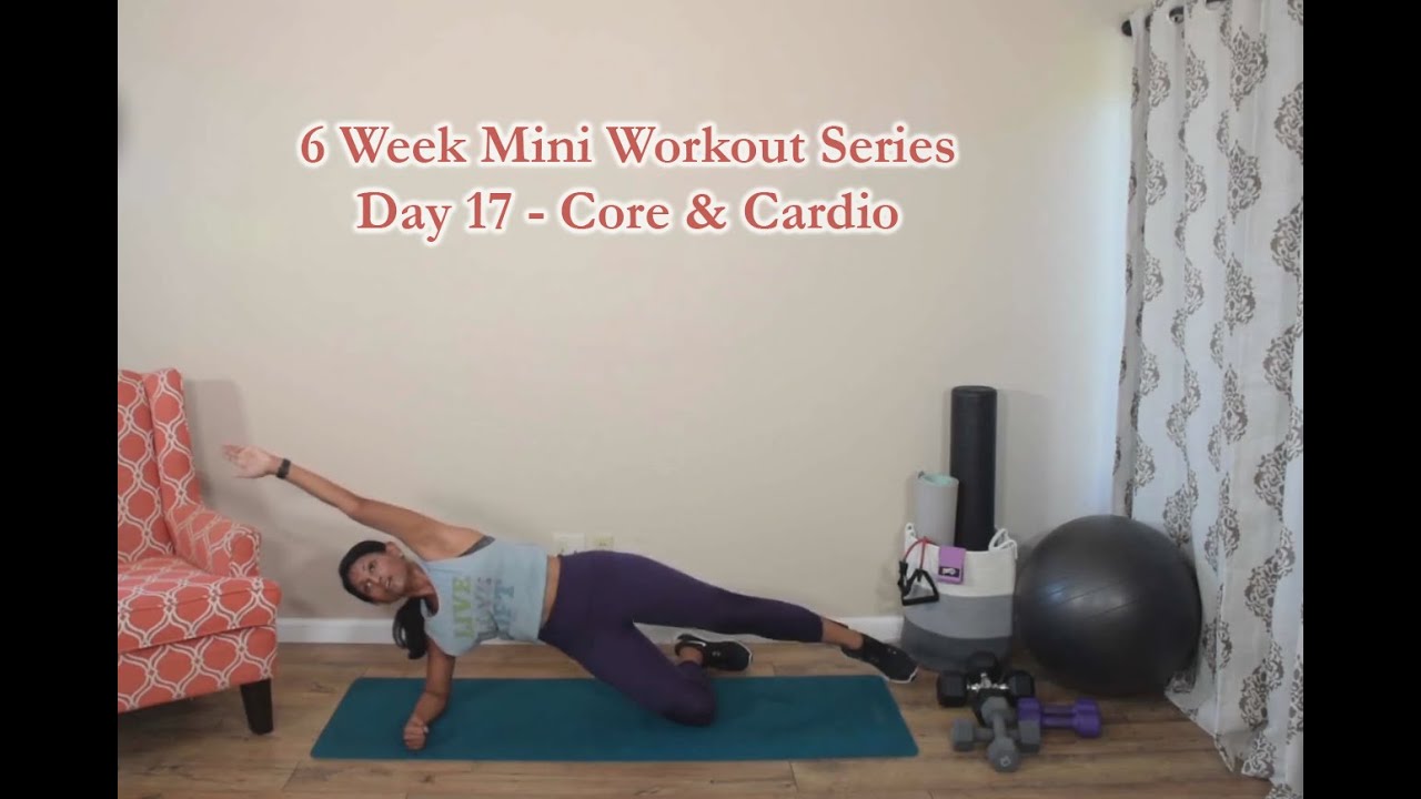 15 Minutes Core & Cardio - Day 17 - YouTube