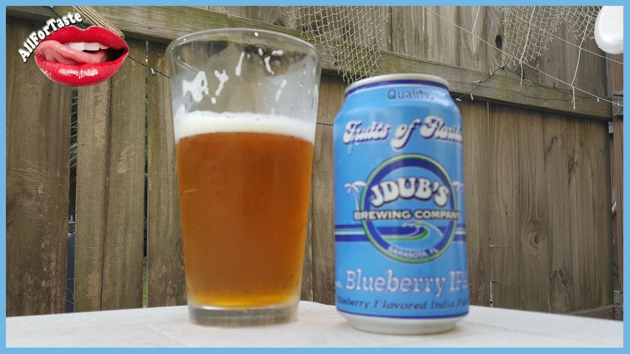 JDubs Blueberry IPA - YouTube