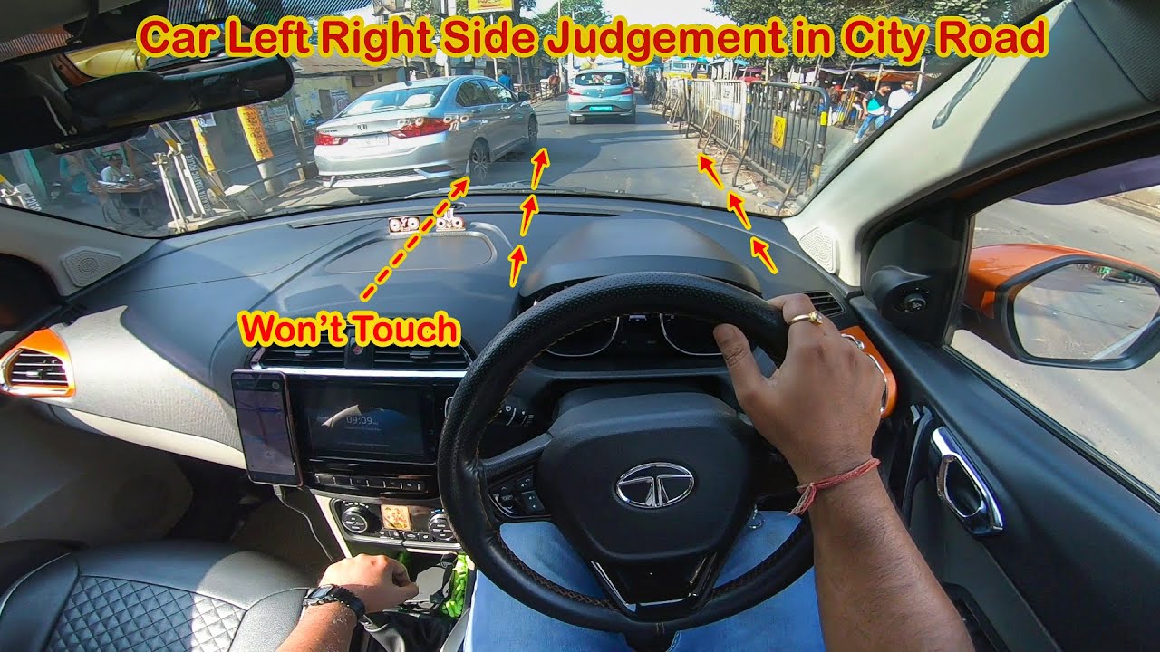 Car Left Right Side Judgement Practical Tricks in City Driving - YouTube