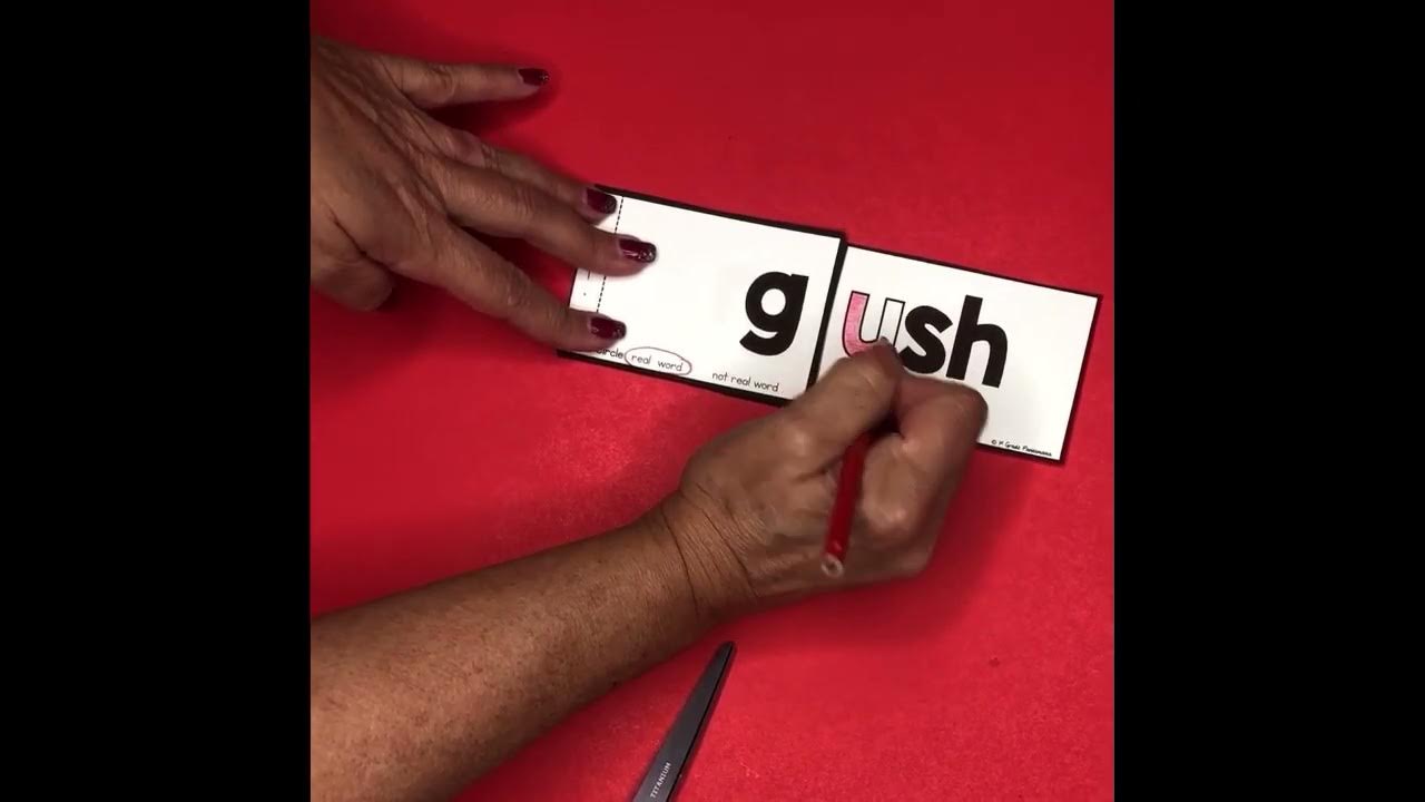 Word Families | Short and Long Vowels | How to Make Phonics FLIP Books ...