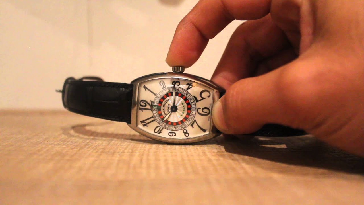 Franck Muller Vegas roulette complication in action! - YouTube