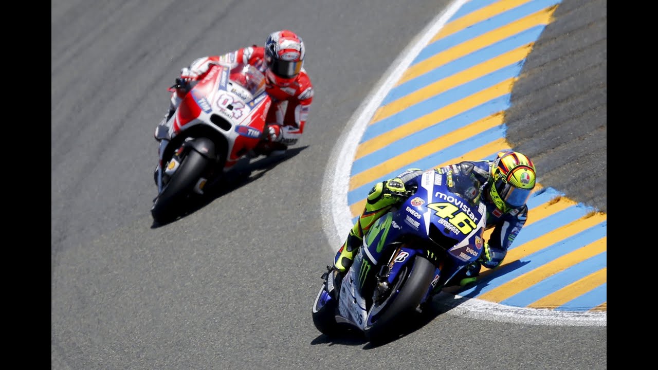 Motogp 2015 Le Mans France: Jorge Lorenzo NO 1, Valentino Rossi from 7 ...