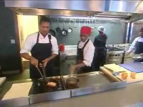 Protea Hotel Crystal Towers Chef Abbas Abrahams cooks up a storm - YouTube