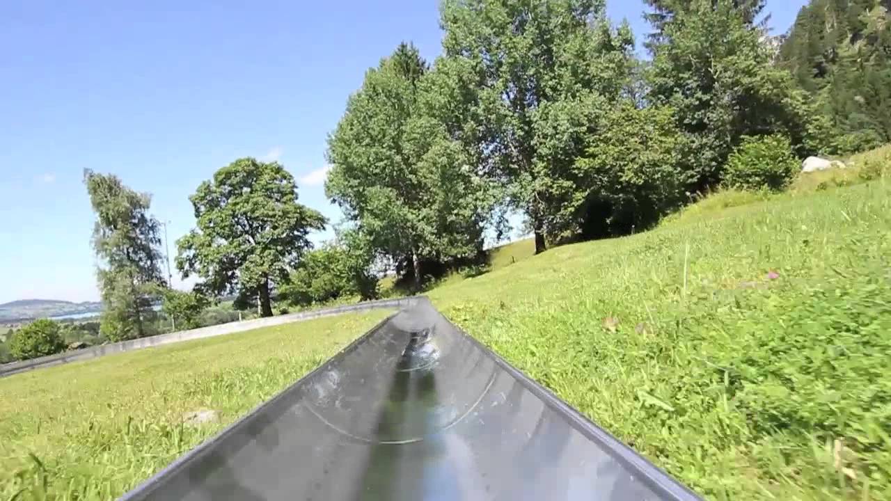 Summer Sled nearby Fussen, Germany - YouTube