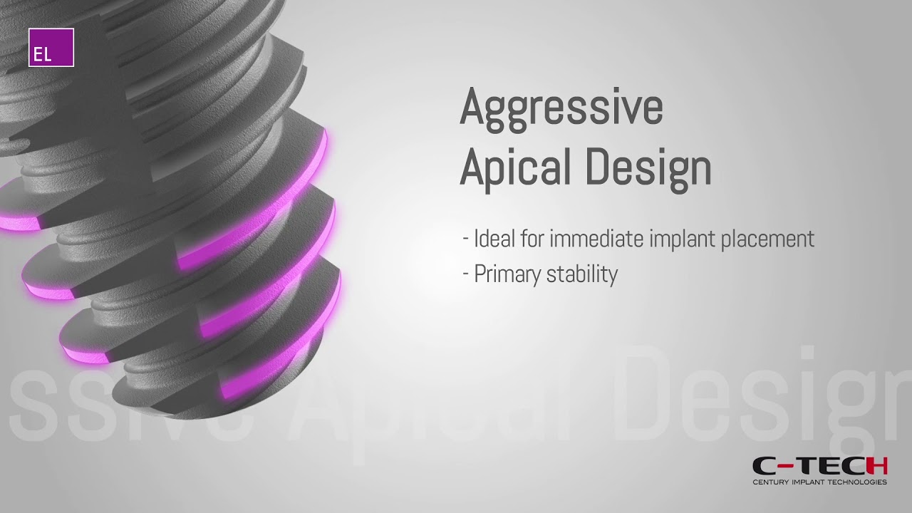 EL Esthetic Line - Aggressive Apical Design - YouTube