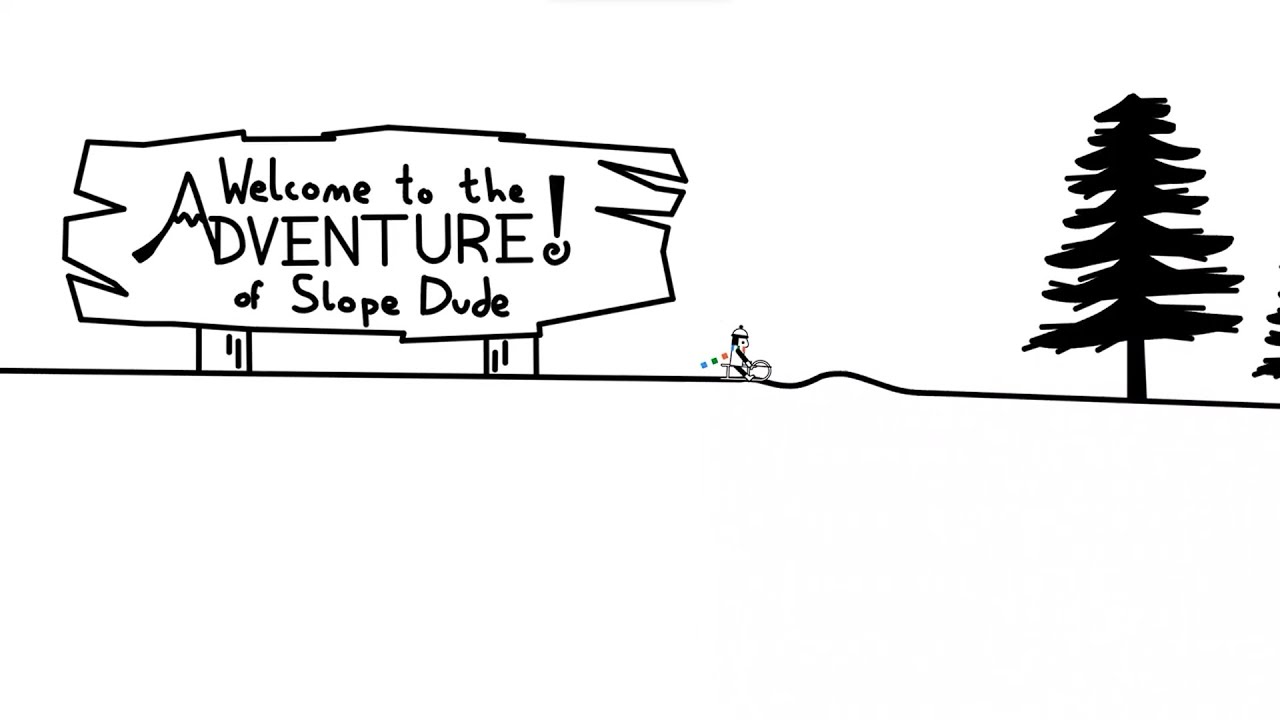 Slope Dude - Line Rider - YouTube