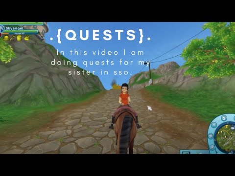 HELPING MY SISTER DANIELLE PIXIENIGHT SO QUESTS ON SSO | Star Stable ...