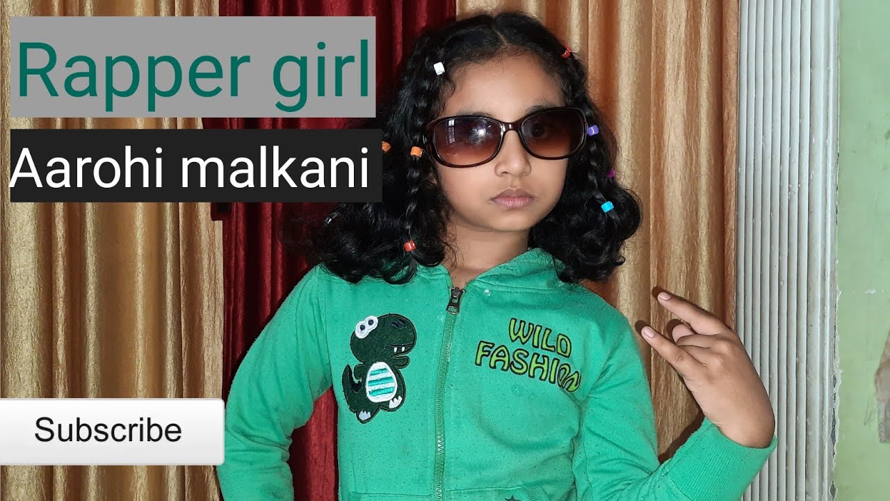 Small girl rapper from uttarakhand - YouTube