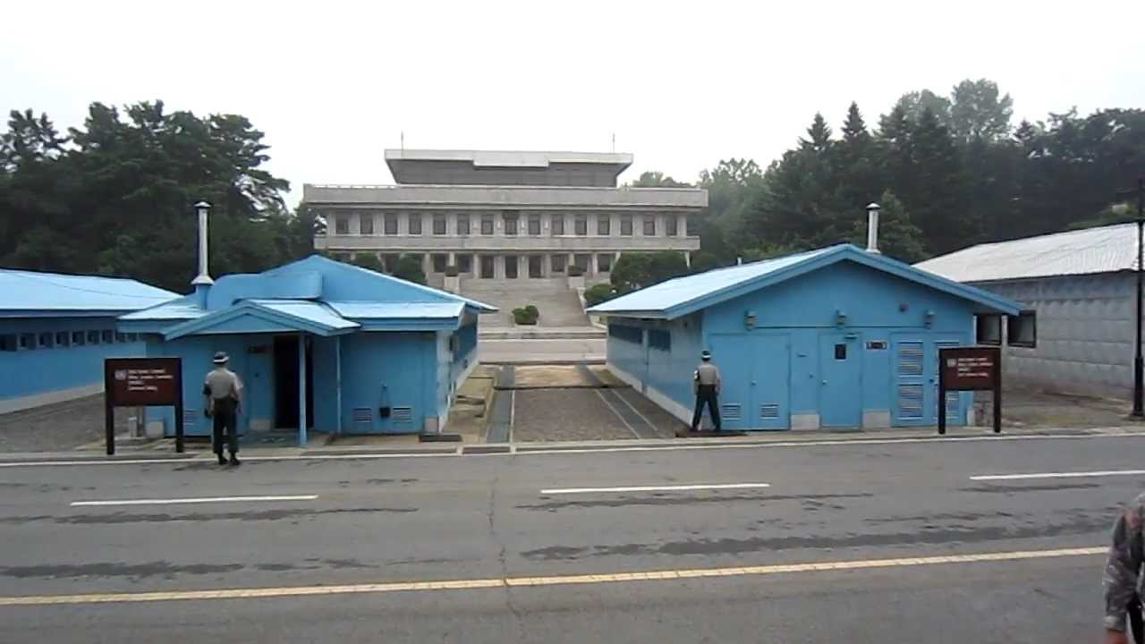 DMZ - Panmunjom & Joint Security Area (JSA), July 2011 - Part 1 - YouTube