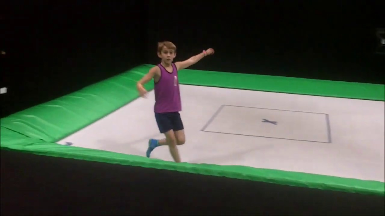 insane flips at fly high trampoline park - YouTube