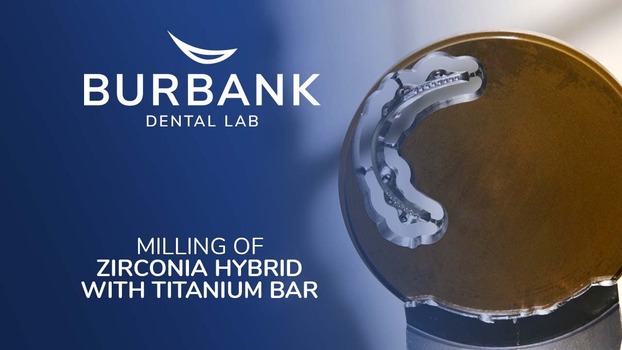 Milling of Titanium Implant Bar for Dental Implants - YouTube