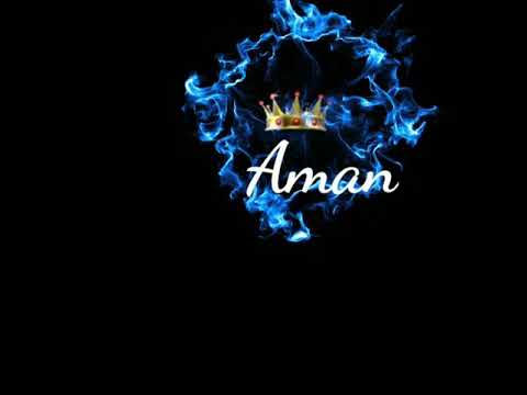 Aman 😈name status ll WhatsApp boss status ll the boss status 😈