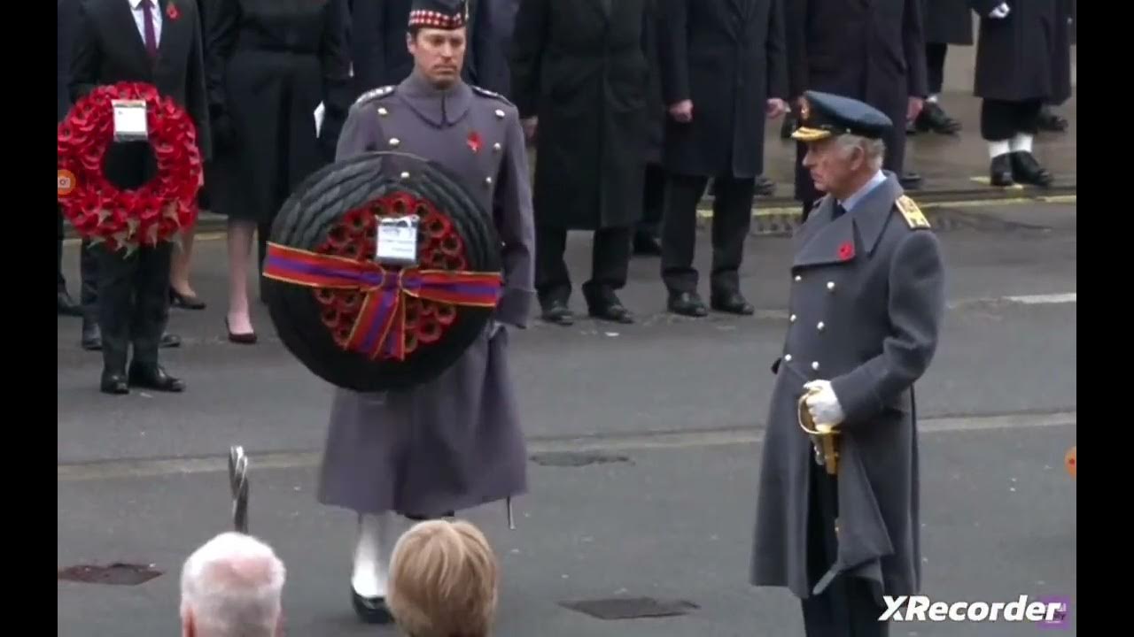Remembrance Sunday, final montage of coverage featuring Lt Col Jonny Thompson, King Charles ...
