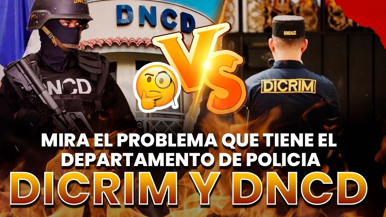🔴NO LO VAS A CREER EN EL LIO FEO QUE ESTA TENIENDO EL DICRIM Y LA DNCD ...