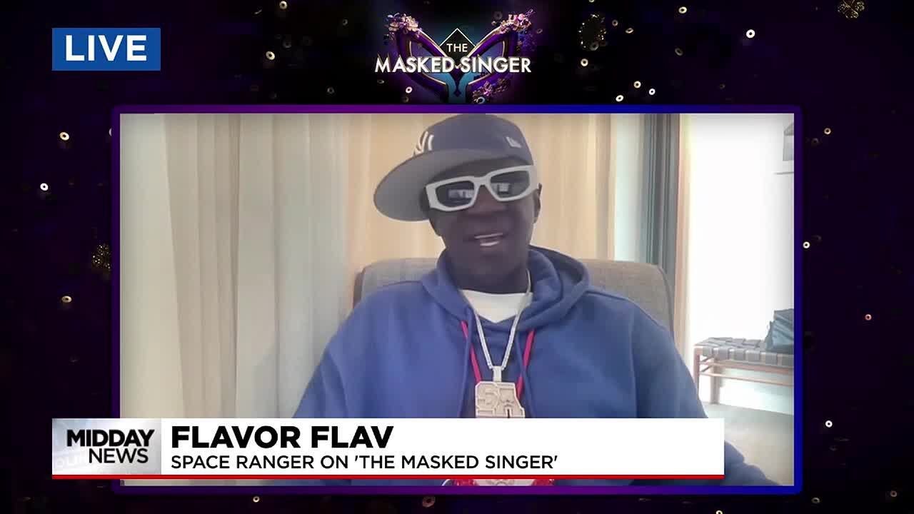 Flavor Flav revealed as Space Ranger on The Masked Singer - YouTube
